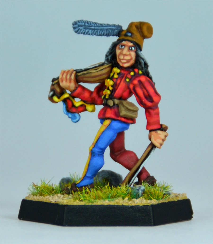 Painted Lead Miniatures: 2nd Edition Talisman Minstrel