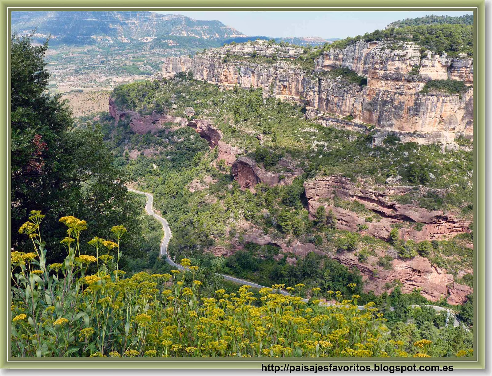 . Mis paisajes favoritos : Siurana (Comarca del Priorat, Cataluña)