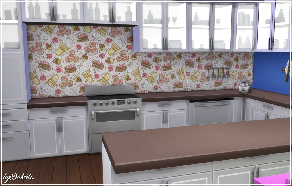 Dakota´s Sims 4: Wallpaper "Baking"