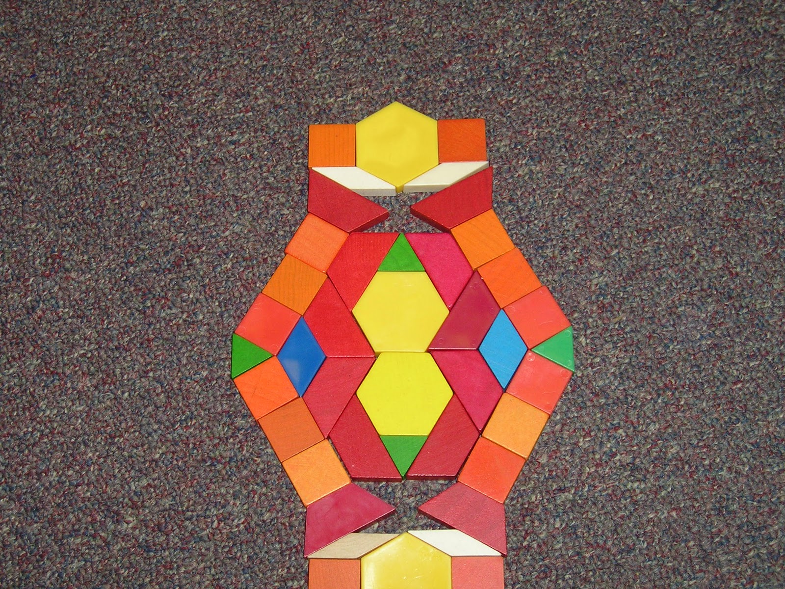 Tales From a K-1 Classroom: Symmetry with Pattern Blocks