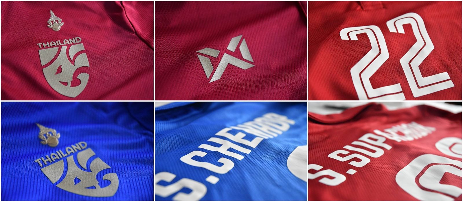 Font Number Football: Thailand Warrix Sport 2018