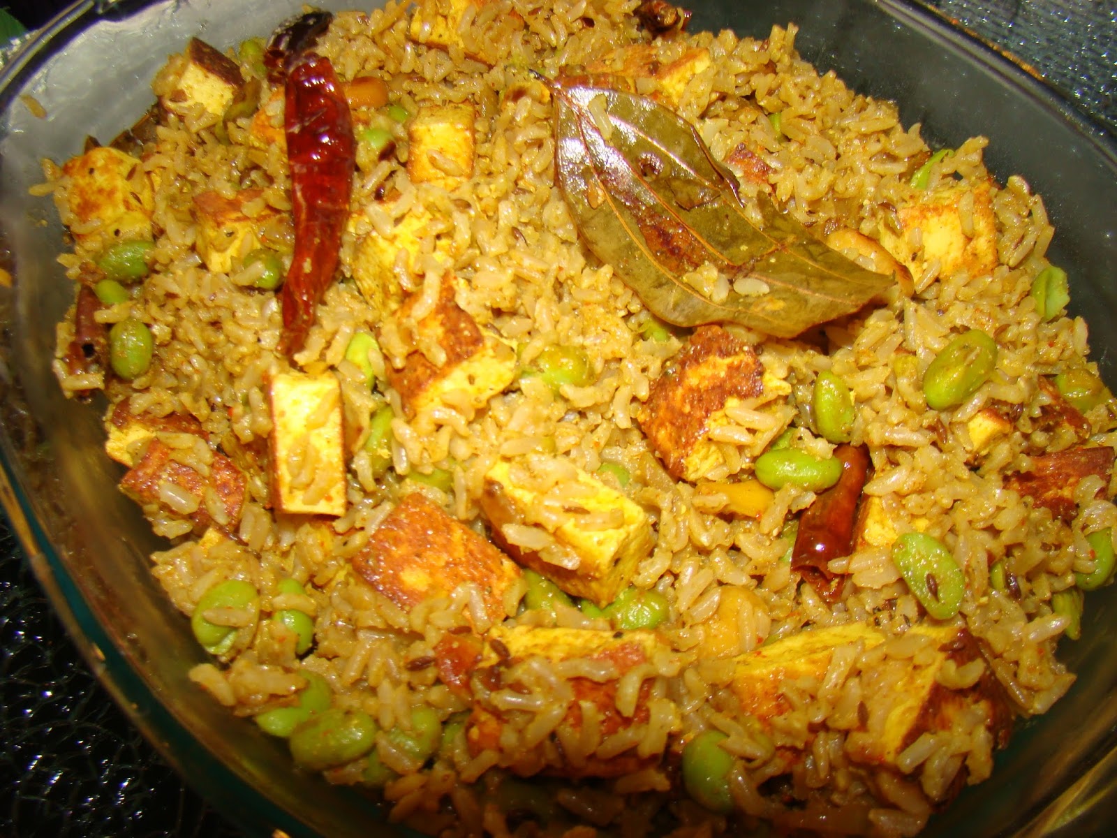 My Favorite Recipes Collection: Easy Brown Rice Biryani with Portobello ...