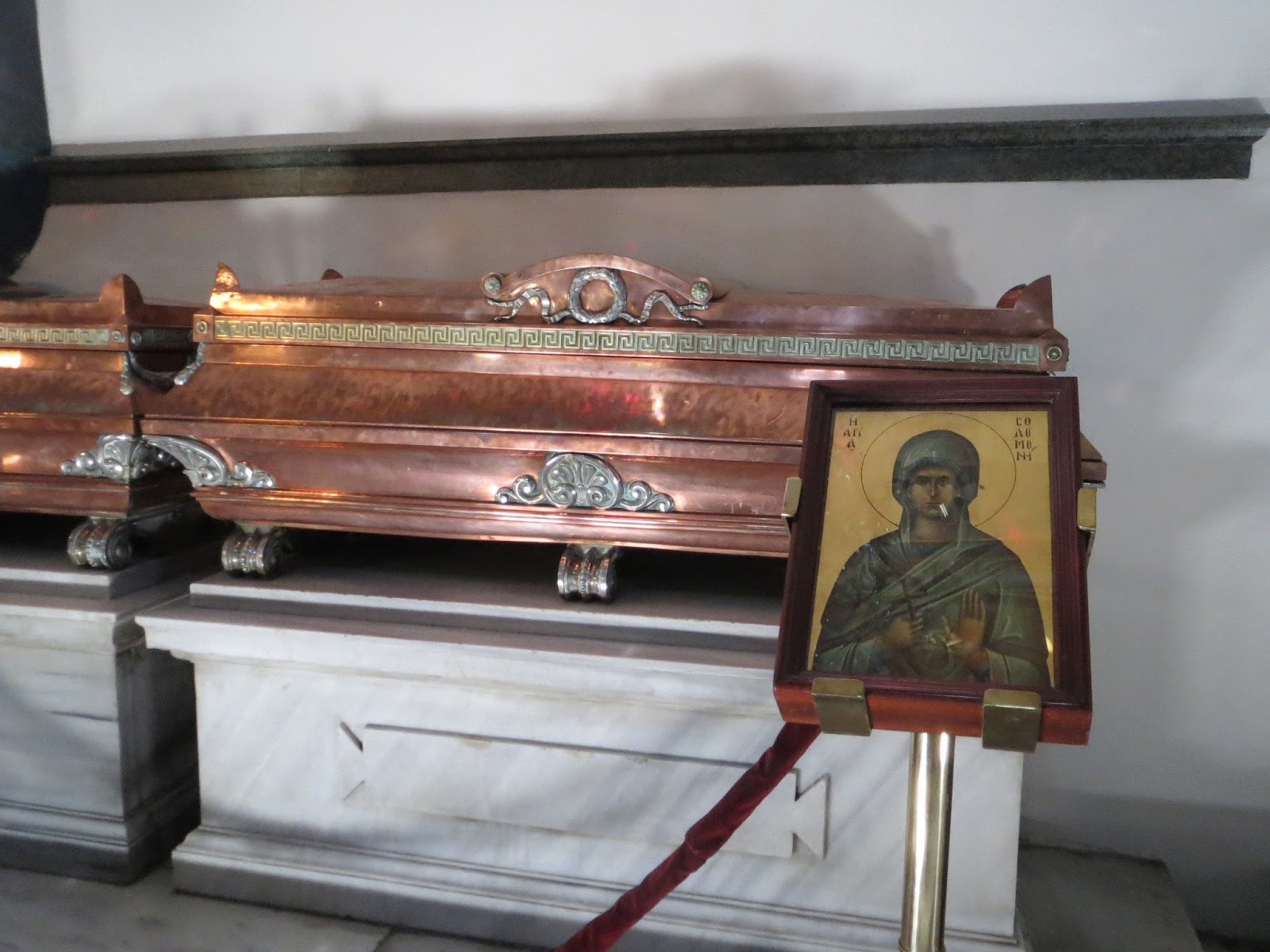 ORTHODOX CHRISTIANITY THEN AND NOW: The Incorrupt Relics of Saint Solomone
