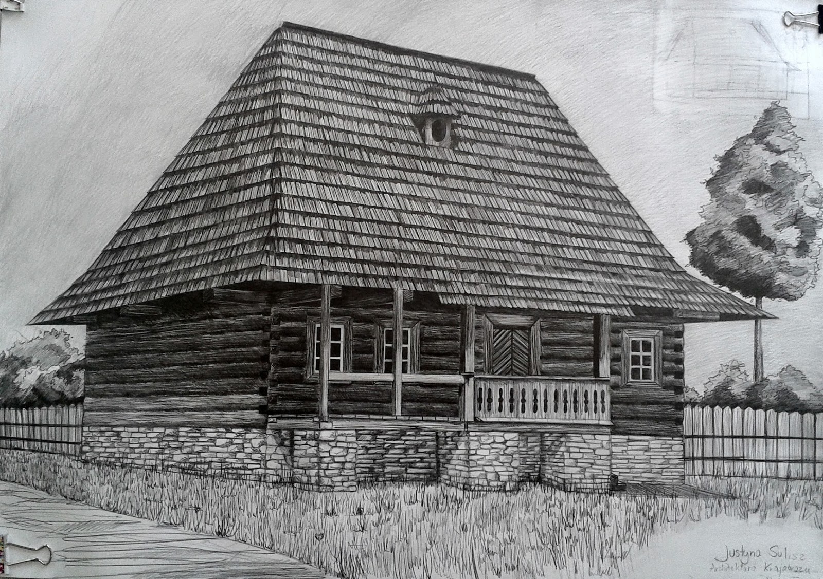 Drawing portfolio by Justyna Sulisz