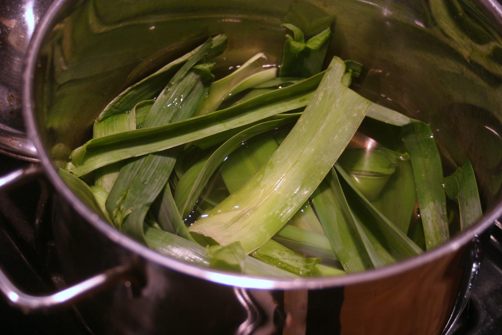 Thrift at Home: The Comfort of Leeks Vinaigrette (updated with recipe)