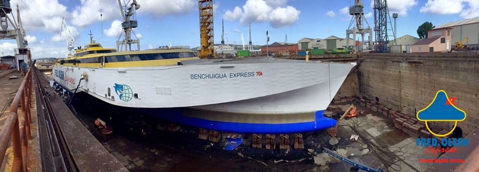 FERRYBALEAR: El rápido "Benchijigua Express" de la Naviera Fred.Olsen ...