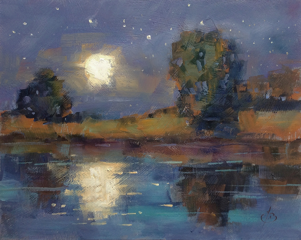 TOM BROWN FINE ART: MOONLIGHT by TOM BROWN