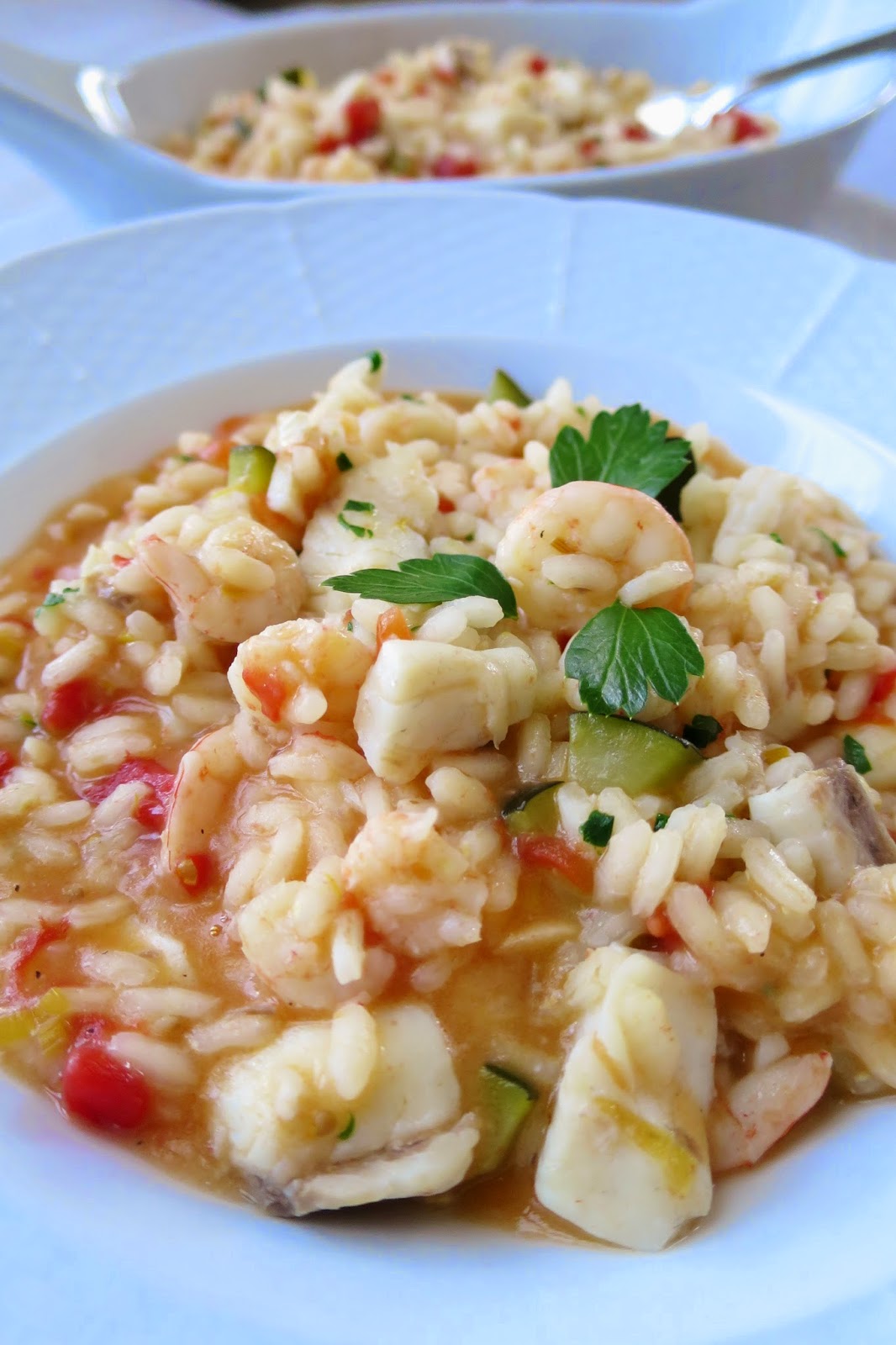 Sapori lontani: RISOTTO AI PROFUMI DI MARE E TERRA