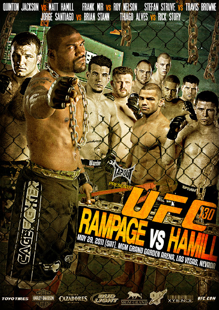 XTREME MMA: UFC 130 Rampage vs Hammil : resultados, fotos e análise