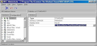 DATABASE DESKTOP DAN BORLAND DATABASES ENGINE (BDE) « SISTEM