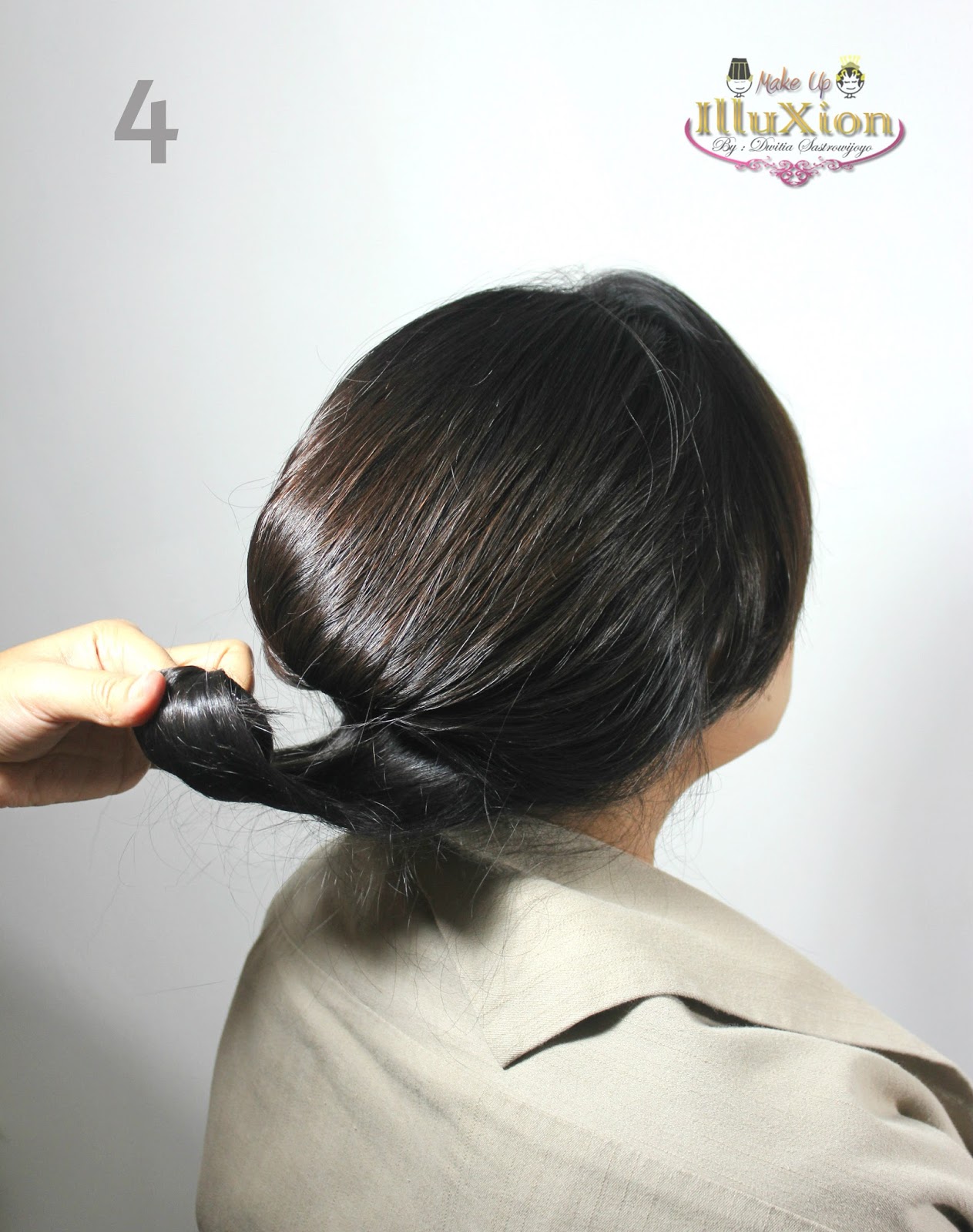 TIPS AND TRICK by Dwitia Sastrowijoyo: TUTORIAL HAIRDO SIMPLE