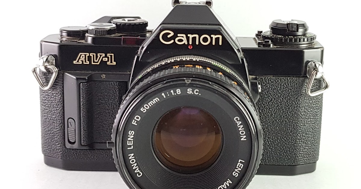 As Minhas Câmaras: Canon AV-1 (1979)