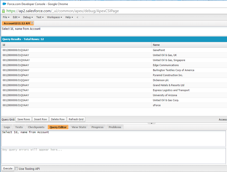 Salesforce Apex Code Development Tools P1: Salesforce Developer Console ...