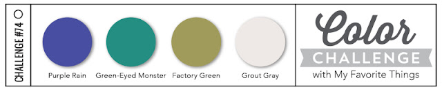 MFT Card Challenges: There's Still Time - Color Challenge 74