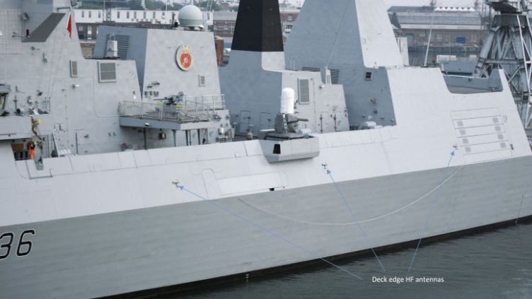 Military and Commercial Technology: First UK Type 45 at sea with Shaman ...