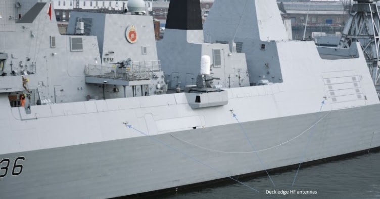 Military and Commercial Technology: First UK Type 45 at sea with Shaman ...