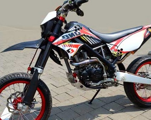 Modifikasi klx 150 supermoto motor kawasaki buat adventure racing trail ...