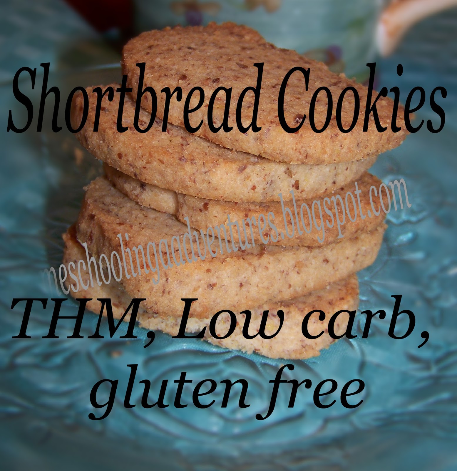 Homeschooling Adventures: Shortbread Cookies ~ THM, Low Carb, Gluten Free