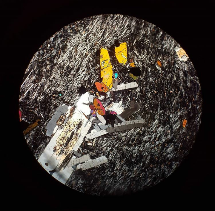 Trachyte Porphyry Thin Section