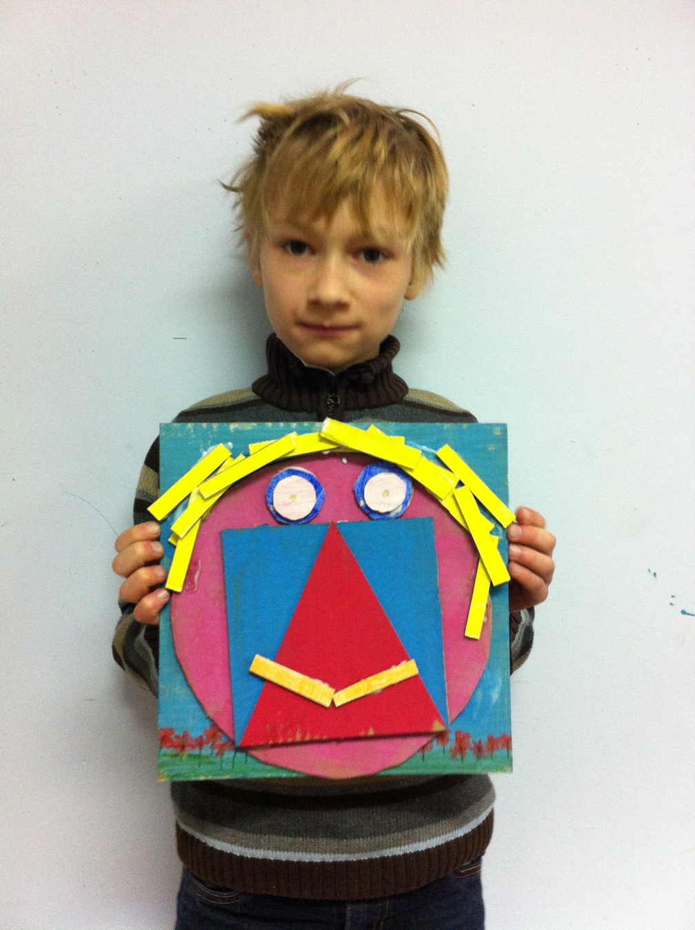 Fine Arts for Kids: Color Zoo Relief Collage