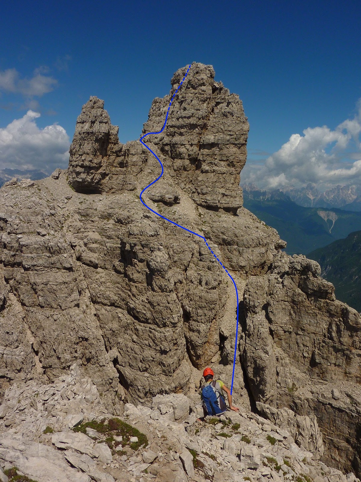 Cima Cadin di Toro 2387 m