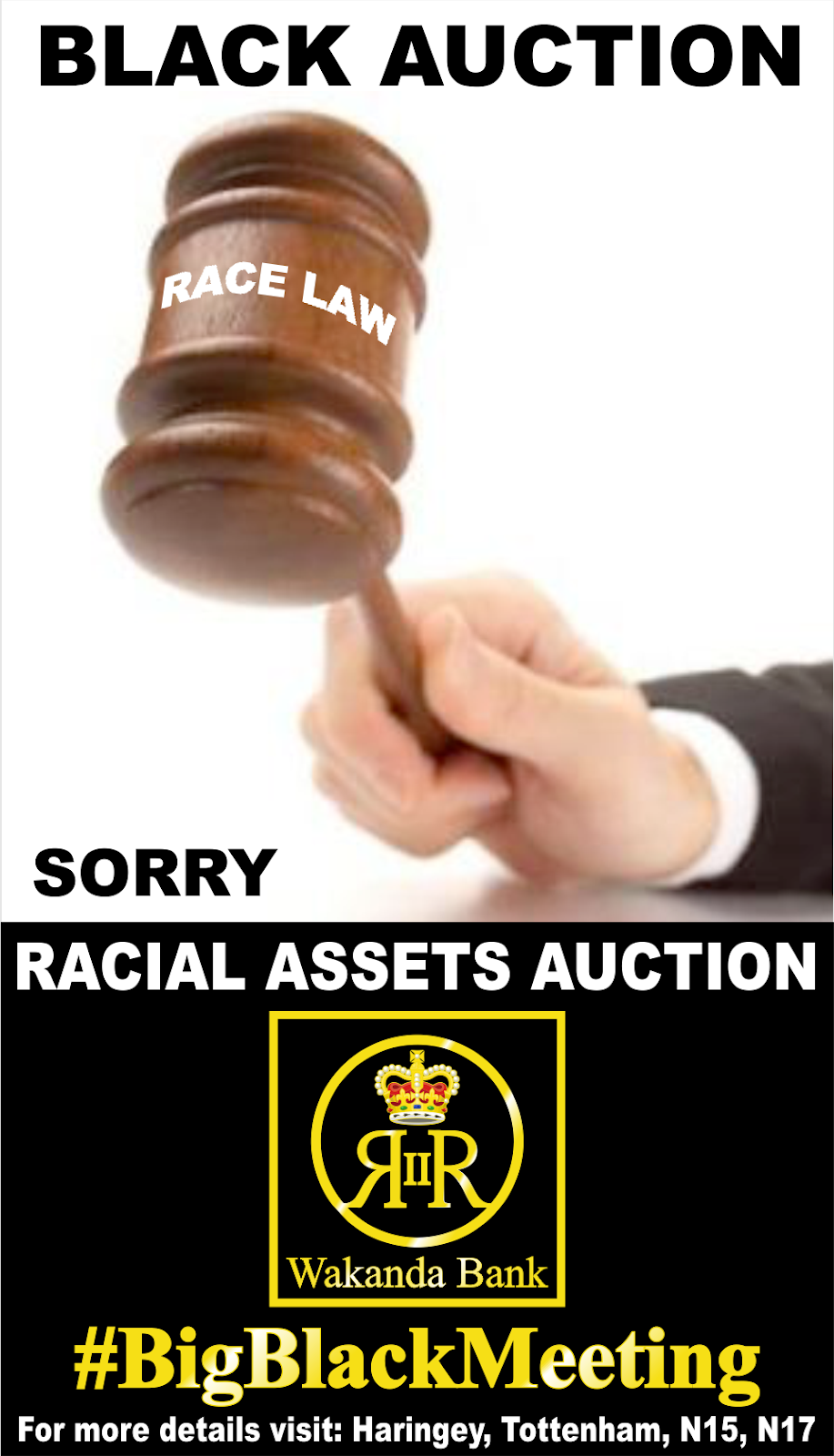 UNITED RACES: BLACK AUCTION - RACIAL ASSETS