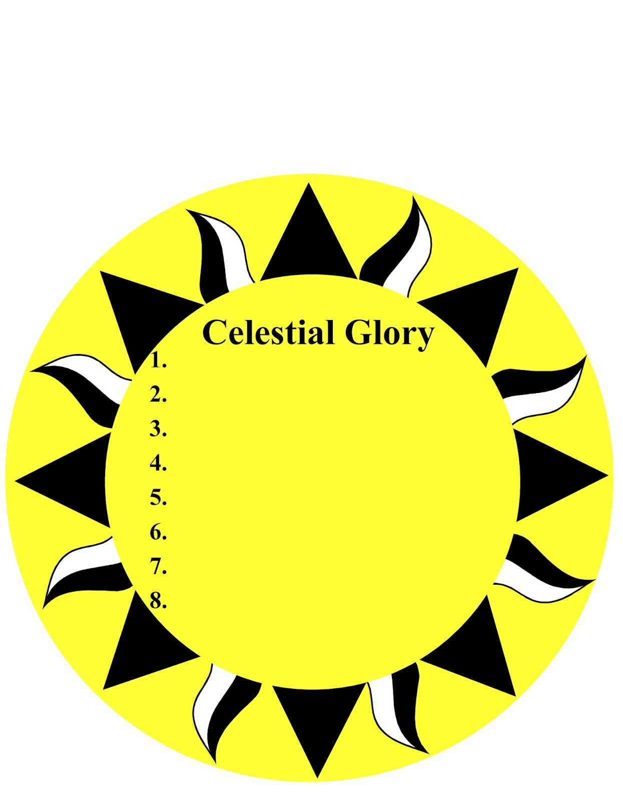 HollysHome - Church Fun: Doctrine and Covenants 76 Handouts for the ...