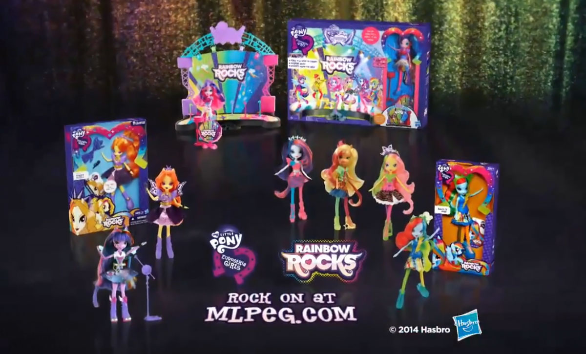 New Equestria Girls Rainbow Rocks Commercial | MLP Merch