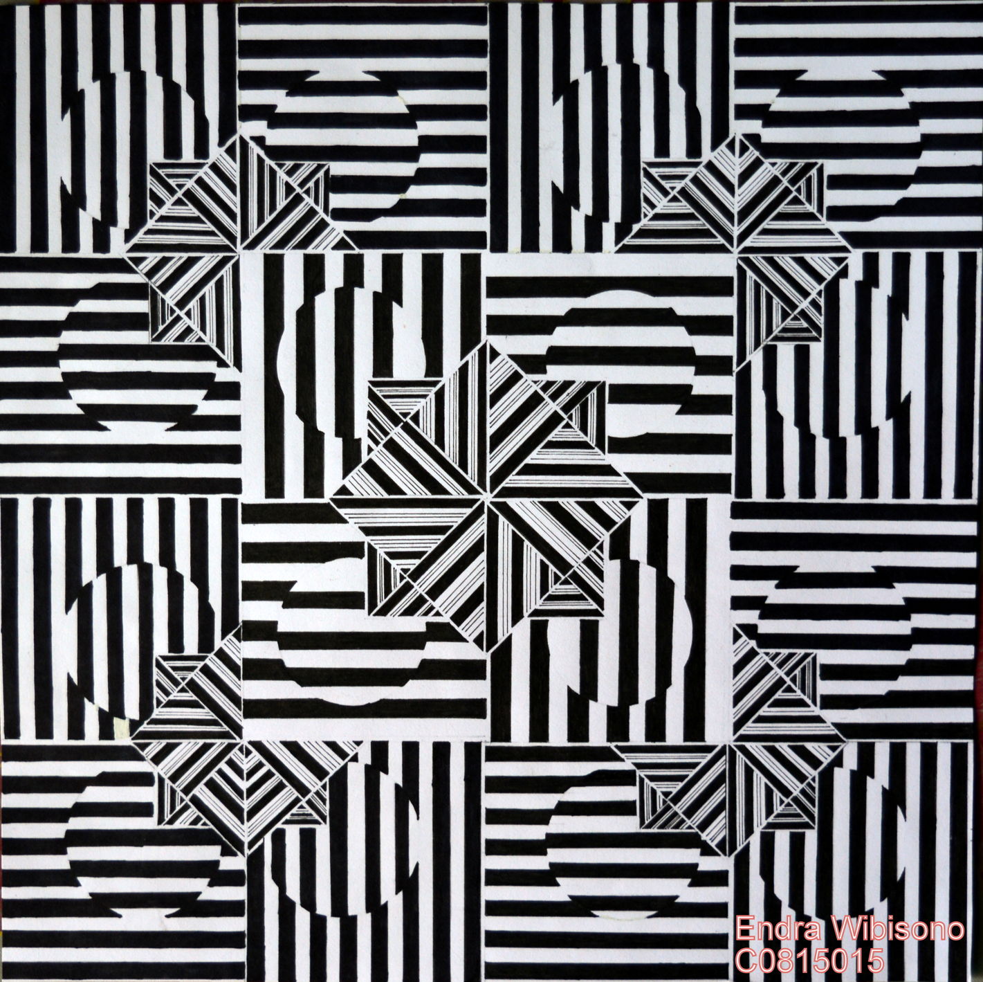 Nirmana Garis geometri - Desain Interior UNS