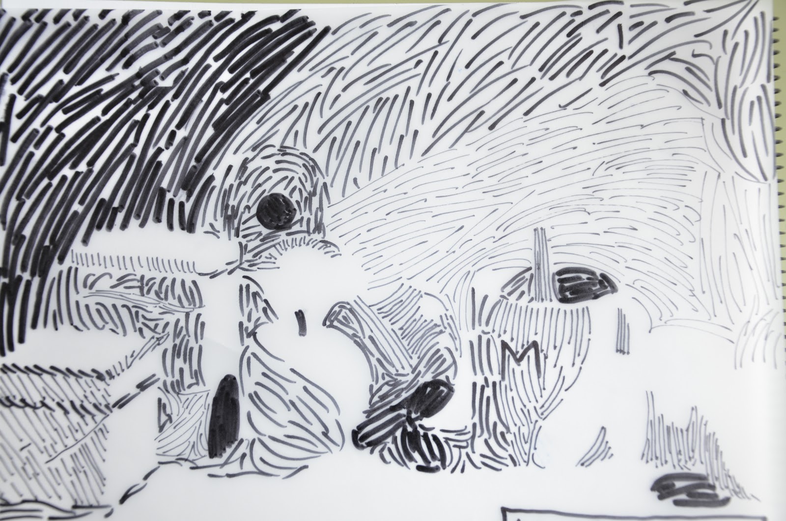 Dibujos hechos con lineas - Imagui