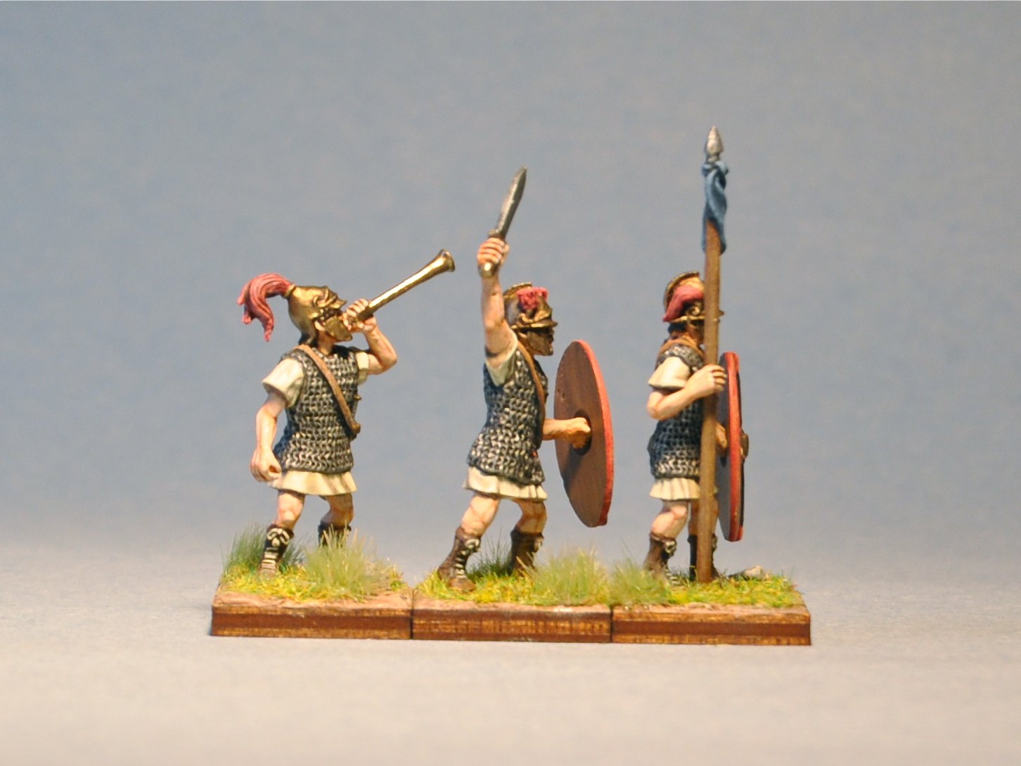 J White's Gallery: 28mm Thorakites Command - Relic Miniatures