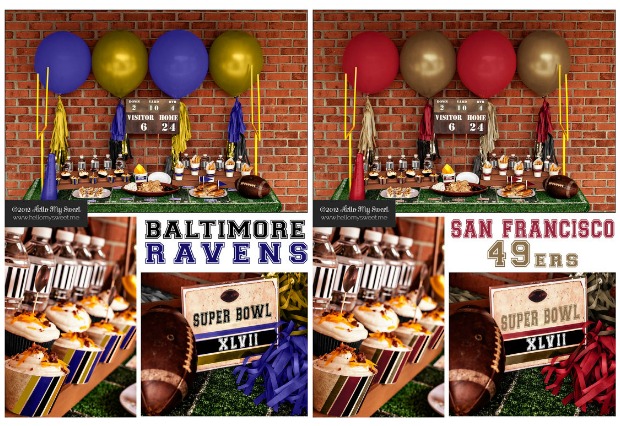 Vesna's Party Blog: Super Bowl Party Decorating Tips