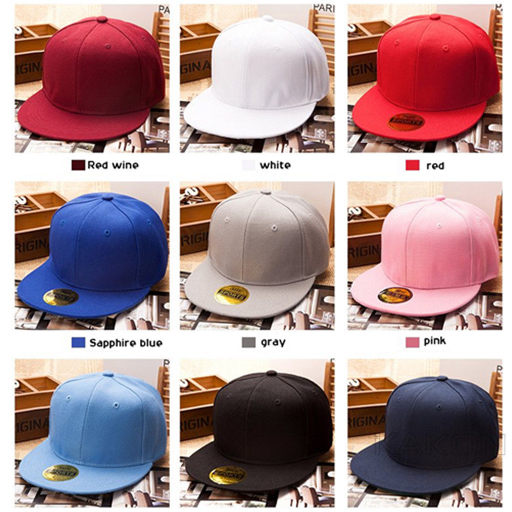 Topi Warna Corak Kosong Popular - kedai online