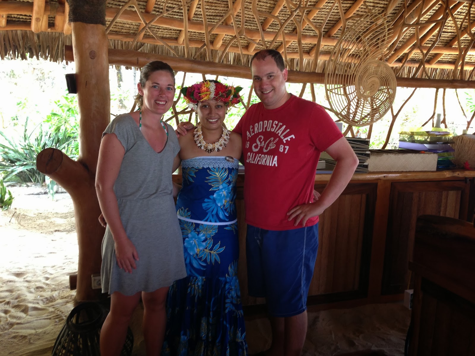 Ricky, Melissa, Dylan, Lauren and Ethan: Bora Bora