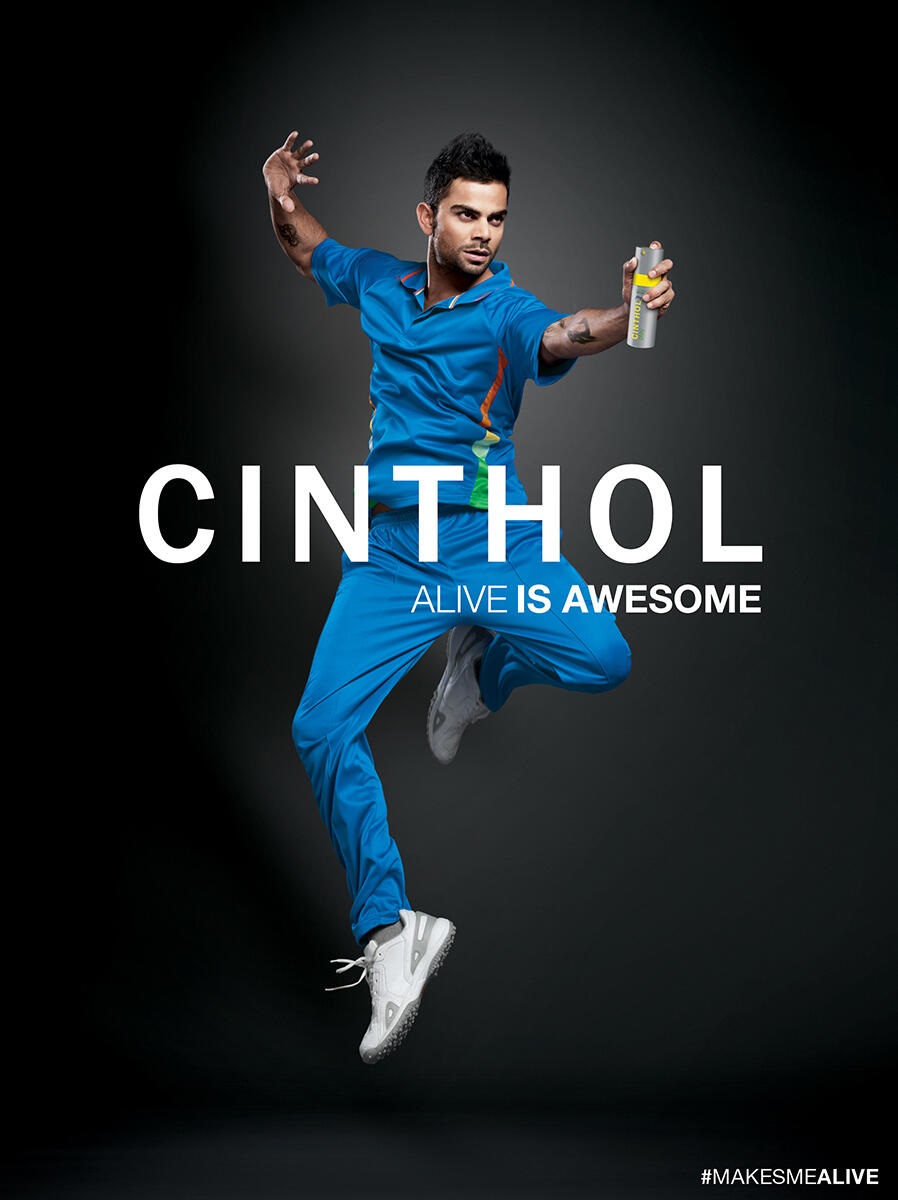 Cinthol | Virat Kohli | Alive Is Awesome | I Luv Ads