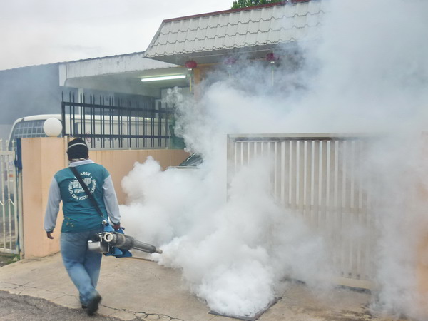 KRT TAMAN INTAN, SP: Fogging ..... semburan anti denggi