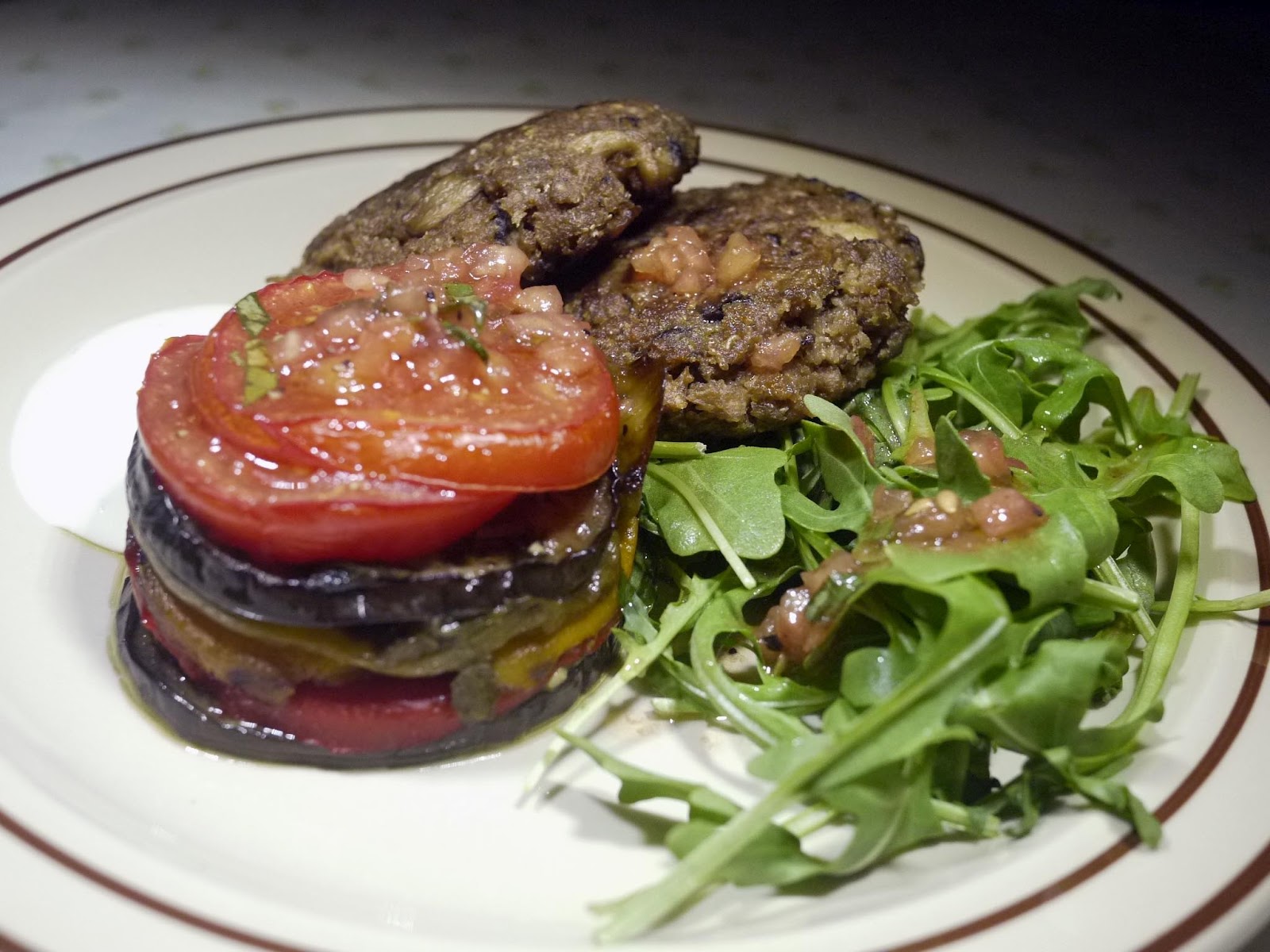 Alf Cooks Vegetarian: Layered Mediterranean Gateau