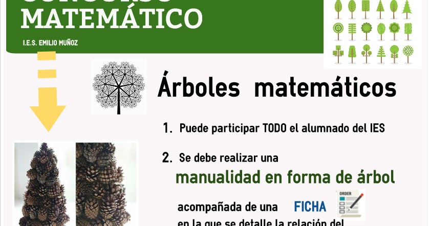 Matemáticas en el E1000io: Concurso Árboles Matemáticos