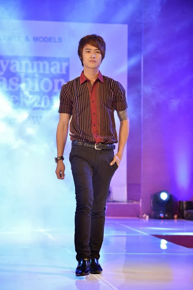 M y a n m a r H u n k s: Aung Lay by Ystone Fashion @ Myanmar Fashion Week