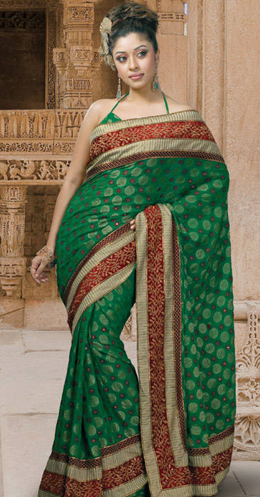 New Latest Fancy Or Party Ware Saari In New Looks. ~ Latest Fashion Trends