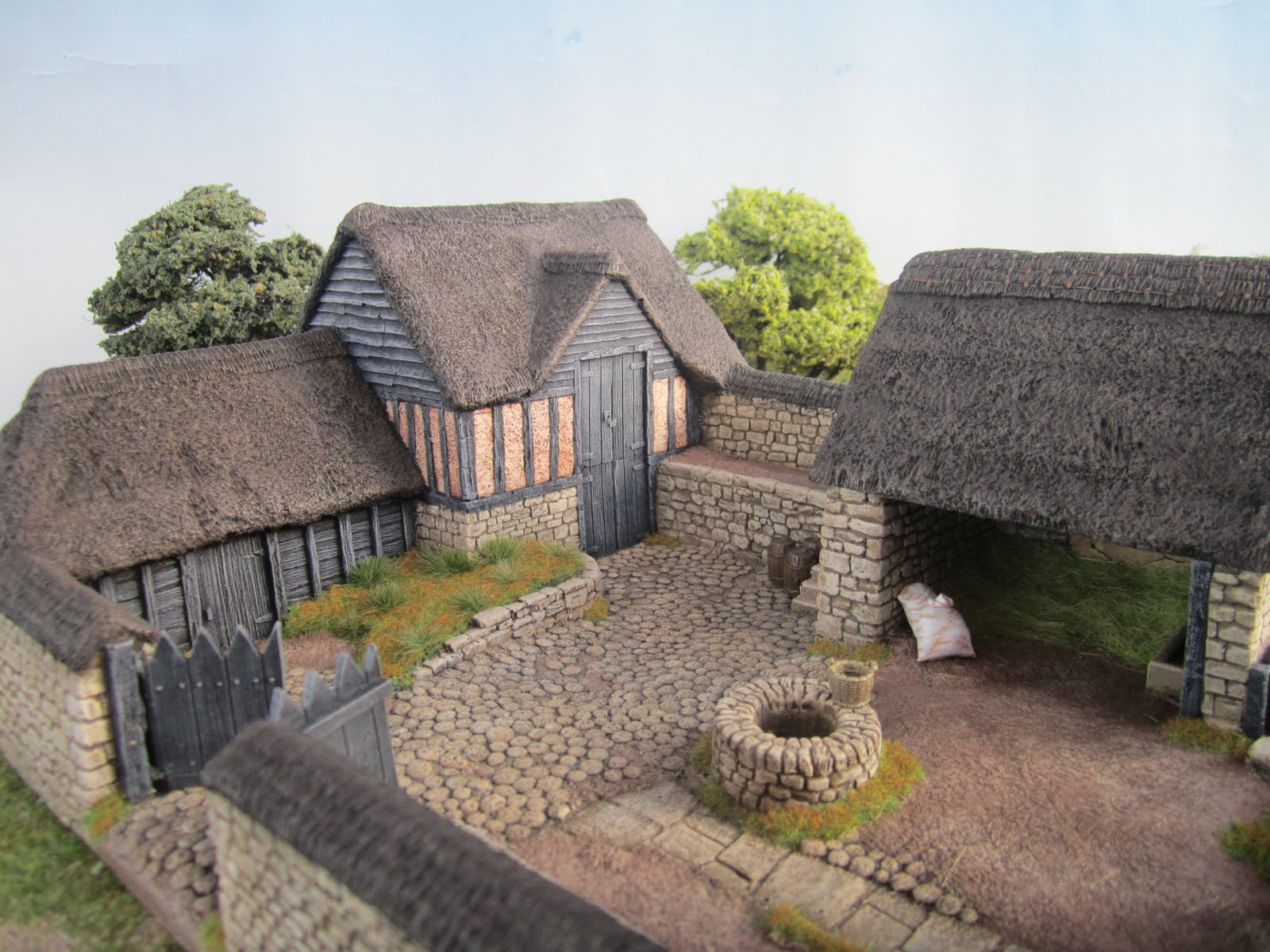 Harness and Array: Fortified Farmhouse - completed.