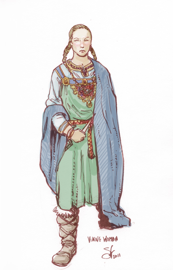 DRAWBRIDGE: Viking Lady