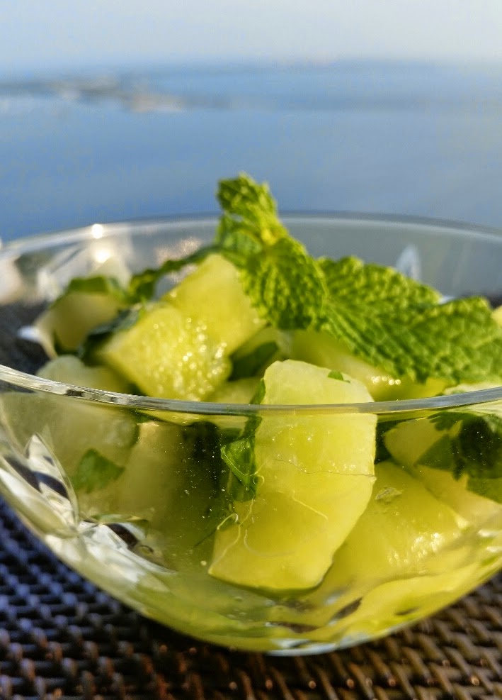 recetas faciles: Melón Verde Para Merendar (Honeydew)