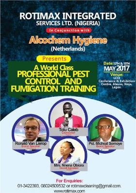 News-Portal Nigeria: Sponsored: Professional training in fumigation ...