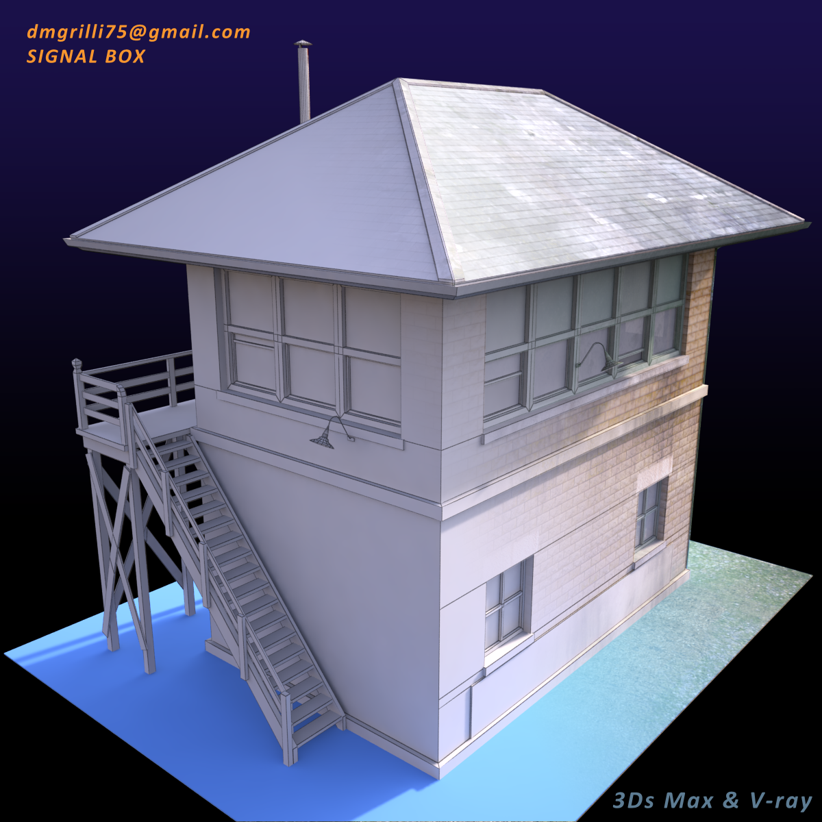 Diego Martin Grilli 3D Design: Signal Box