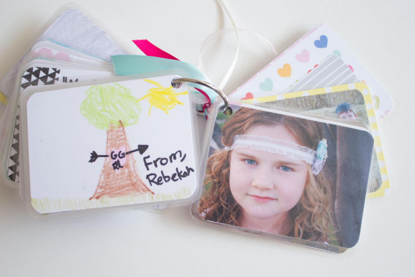 Creating a Mini Photo Memory Book - Naturally Creative Mama