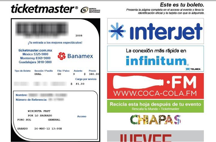 my thoughts on bytes: ticketfast una mentira más de ticketmaster
