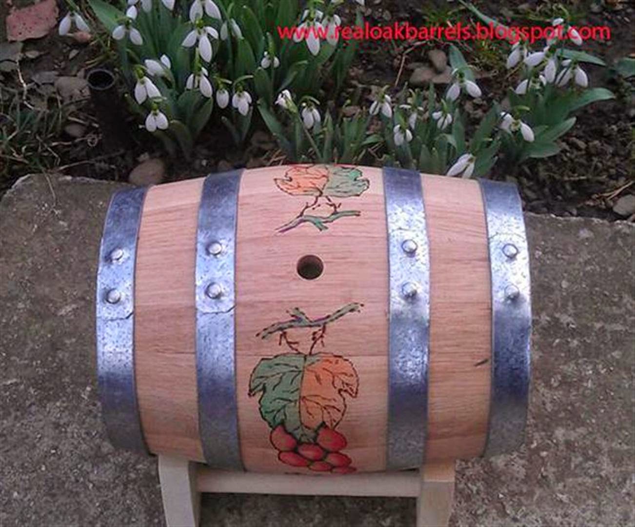 Real Oak Barrels: Personalized Oak Barrel,Engraved Barrel,Branded ...