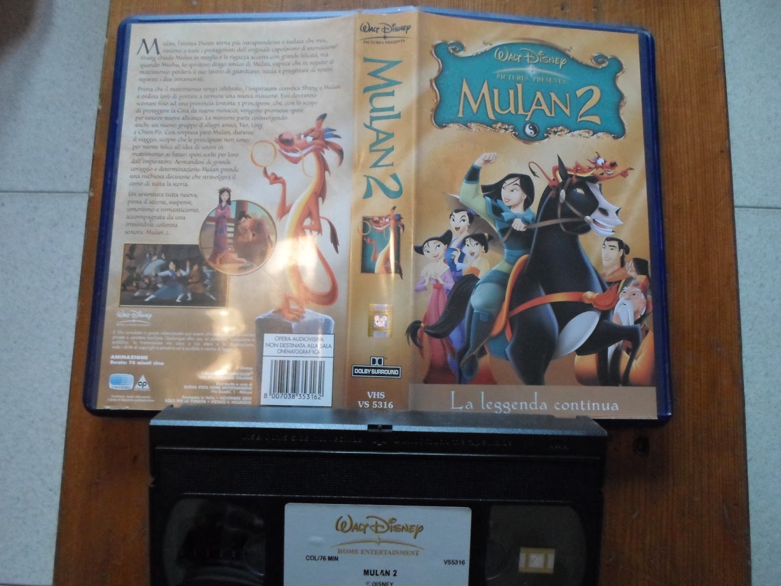 VHS Disney: IMMAGINI SEQUEL CLASSICI