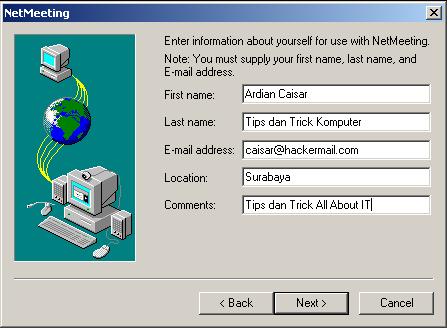 Feature Chatting dan Video Chat Dengan Jaringan LAN Pada Windows